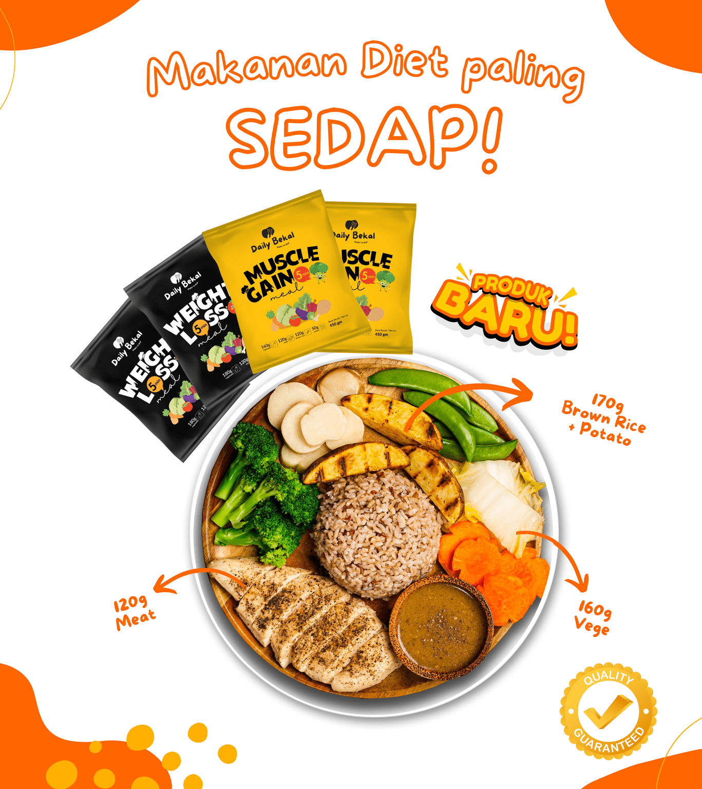 Daily Bekal- Makanan Diet Paling SEDAP