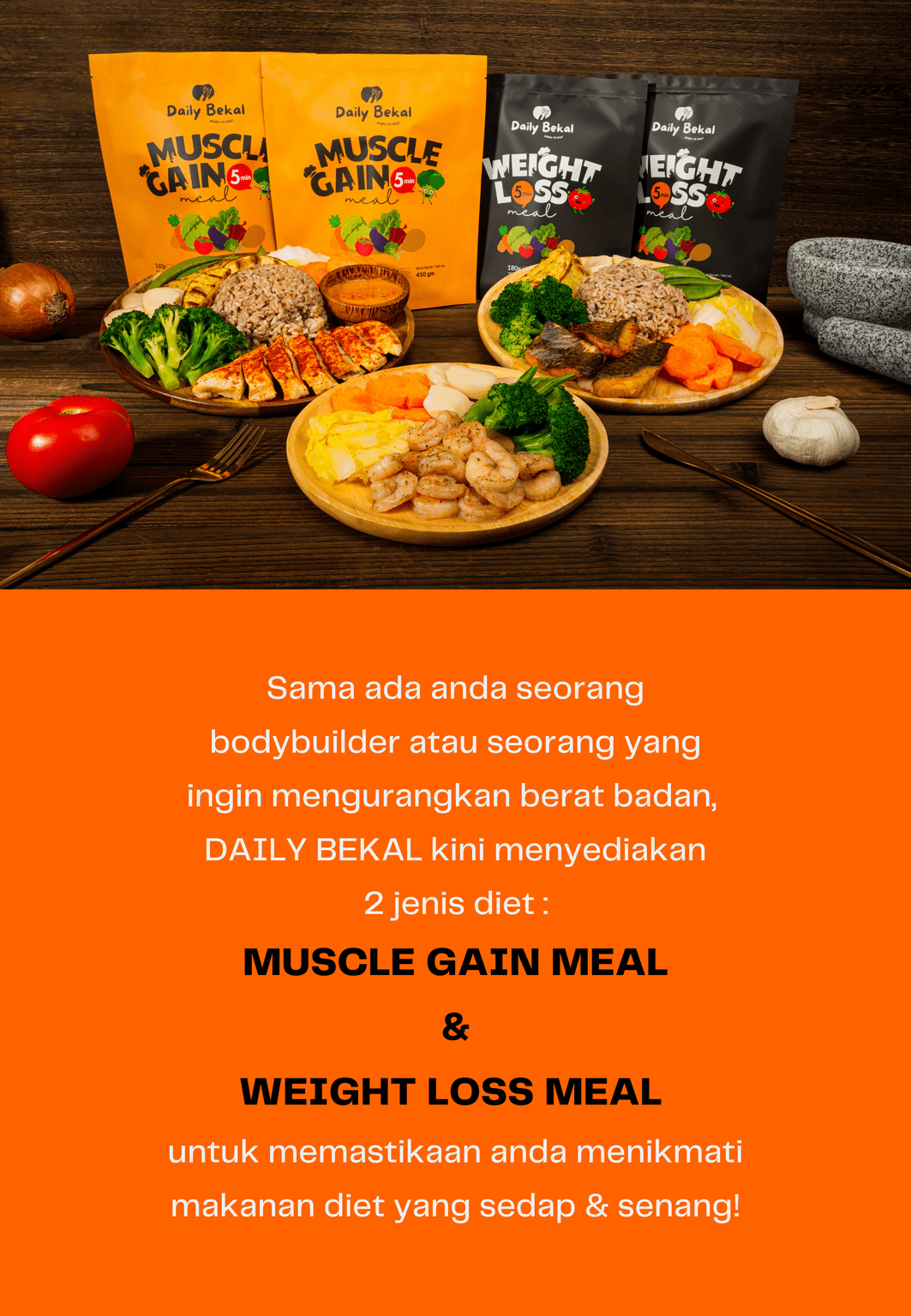Daily Bekal- Makanan Diet Paling SEDAP